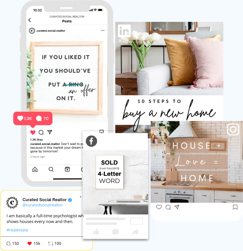 Social Content for Real Estate - Curated Social